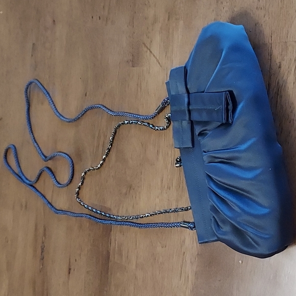 Kate Landry | Bags | Kate Landry Satin Bag Wchain And Long Cord Nwot ...